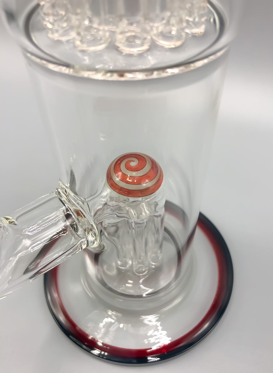 Toro glass 7/13 (Full size) with worked caps – Next Level Glass