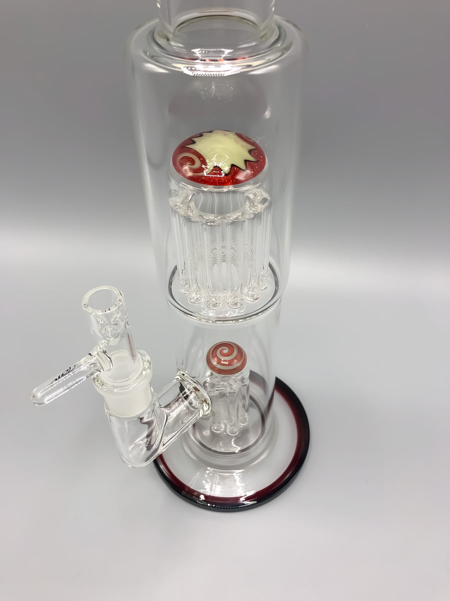 Toro glass 7/13 (Full size) with worked caps – Next Level Glass